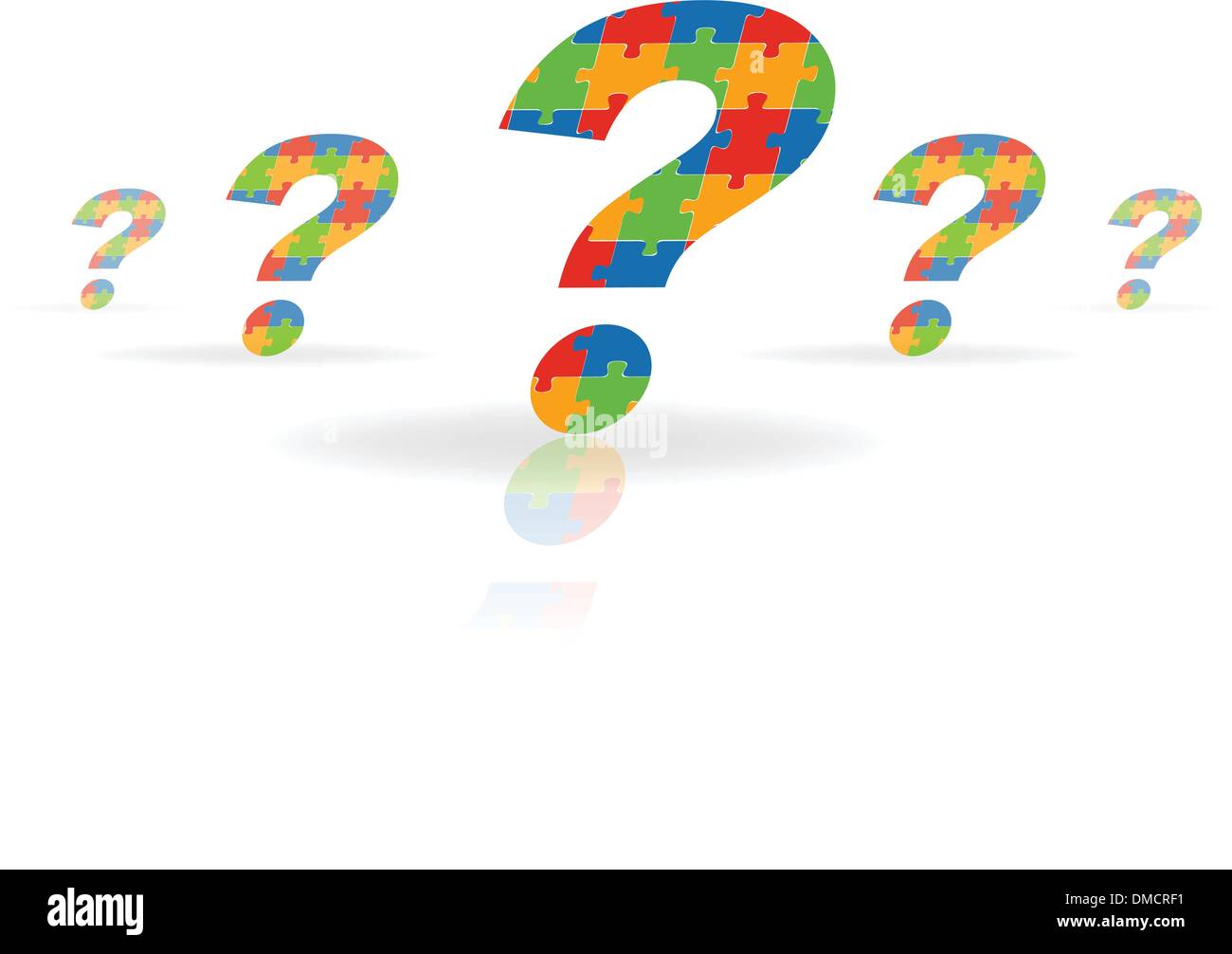question mark puzzle Stock Vector Image & Art - Alamy
