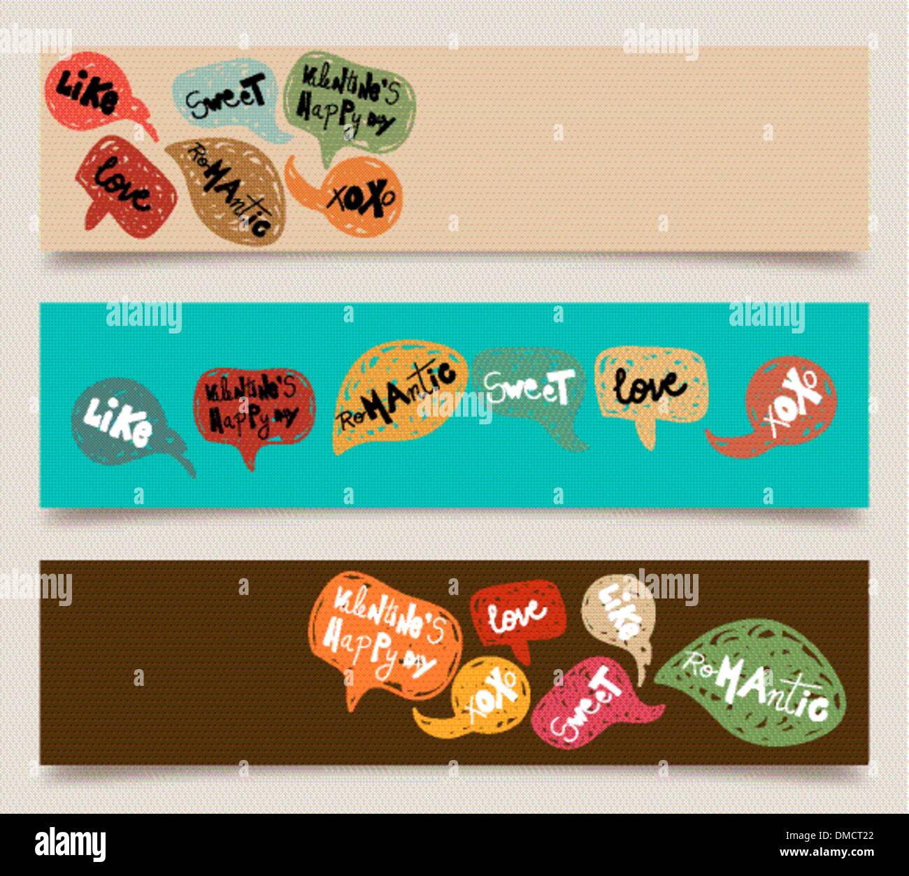 Banner speech hi-res stock photography and images - Alamy