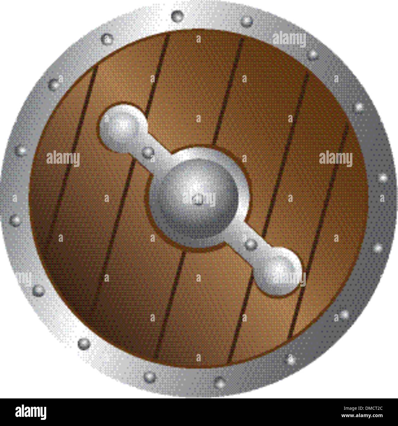 Battle medieval shield Stock Vector Image & Art - Alamy