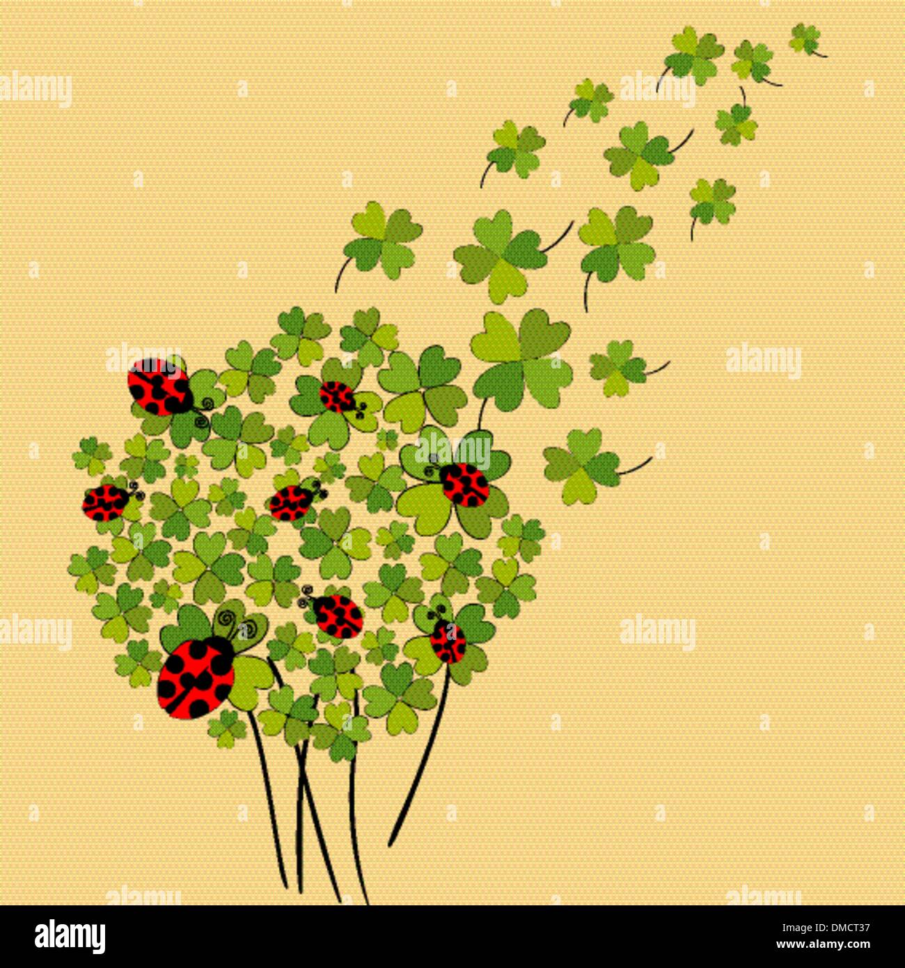 Lucky beetle Stock Vector Images - Alamy