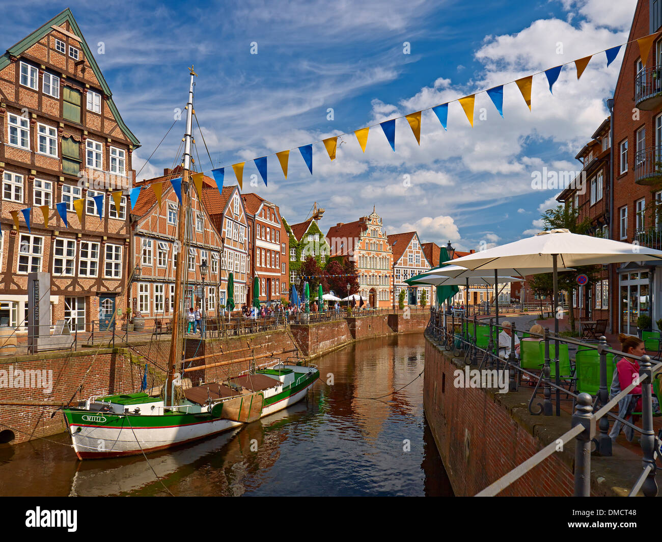 Germany stade old port houses hi-res stock photography and images - Alamy
