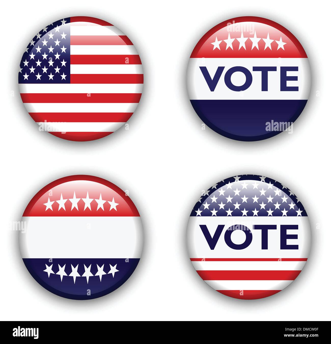 vote badge for united states Stock Vector Image & Art - Alamy