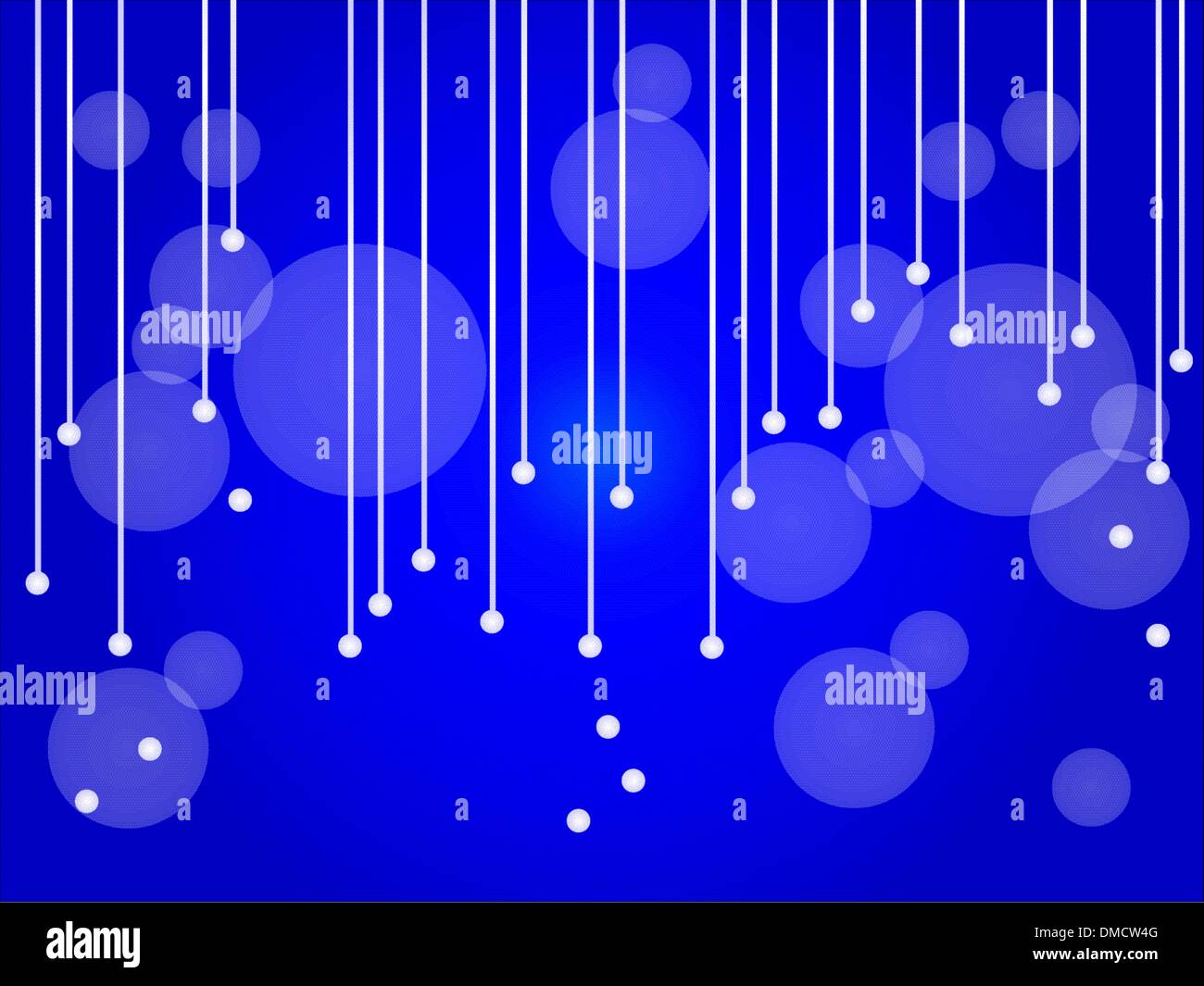 Illustration of A Blue Abstract Background Template Stock Vector Image ...