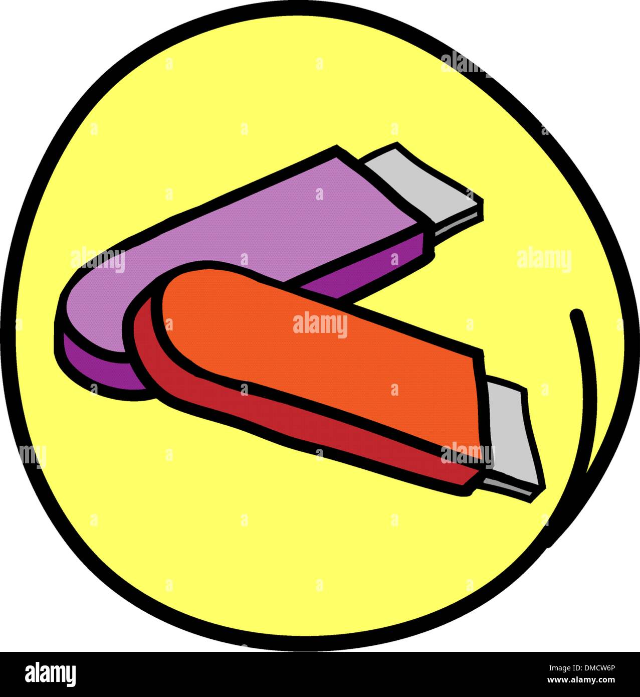 Usb flash drive drawing hi-res stock photography and images - Alamy