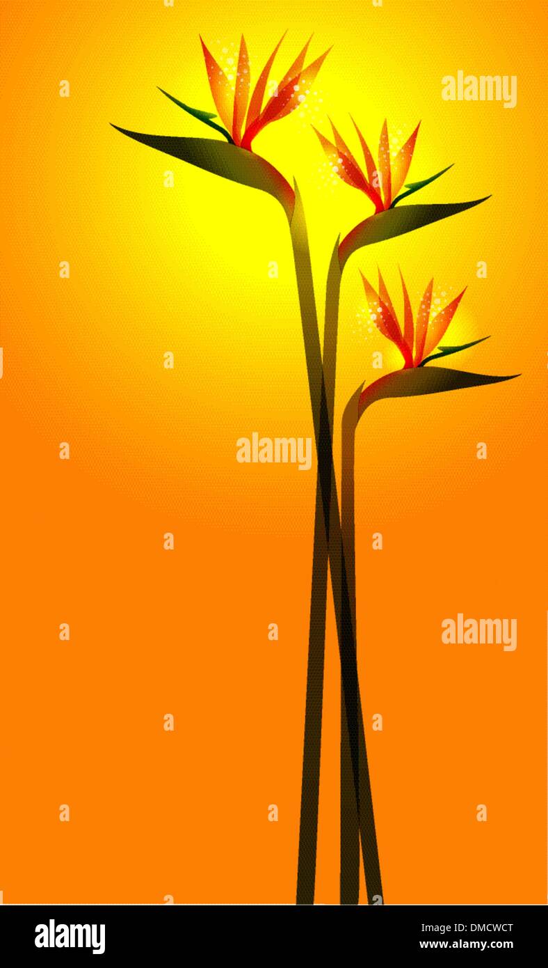 At paradise Stock Vector Images - Alamy