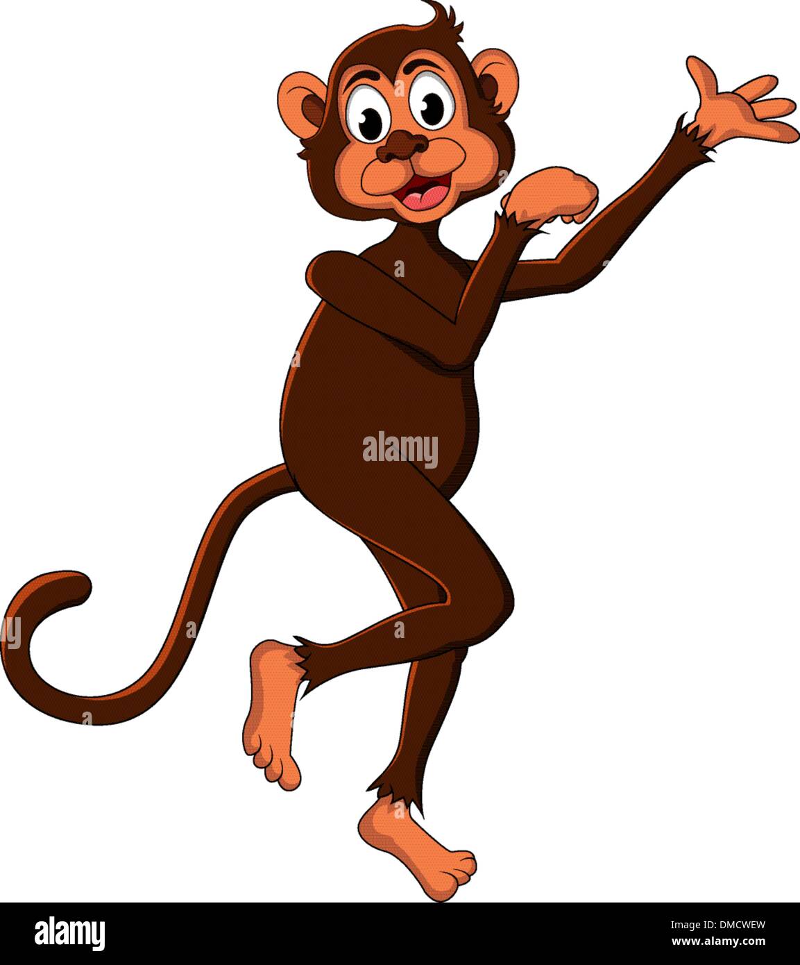 Monkey cartoon hi-res stock photography and images - Alamy