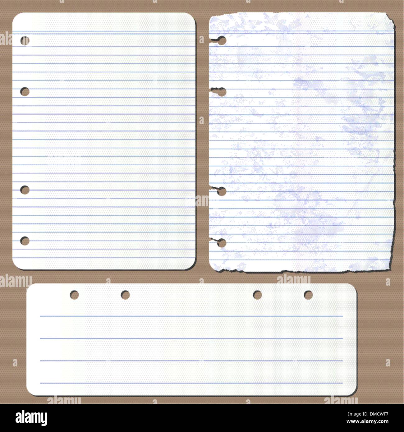 Retro book blank pages Stock Vector Images - Alamy