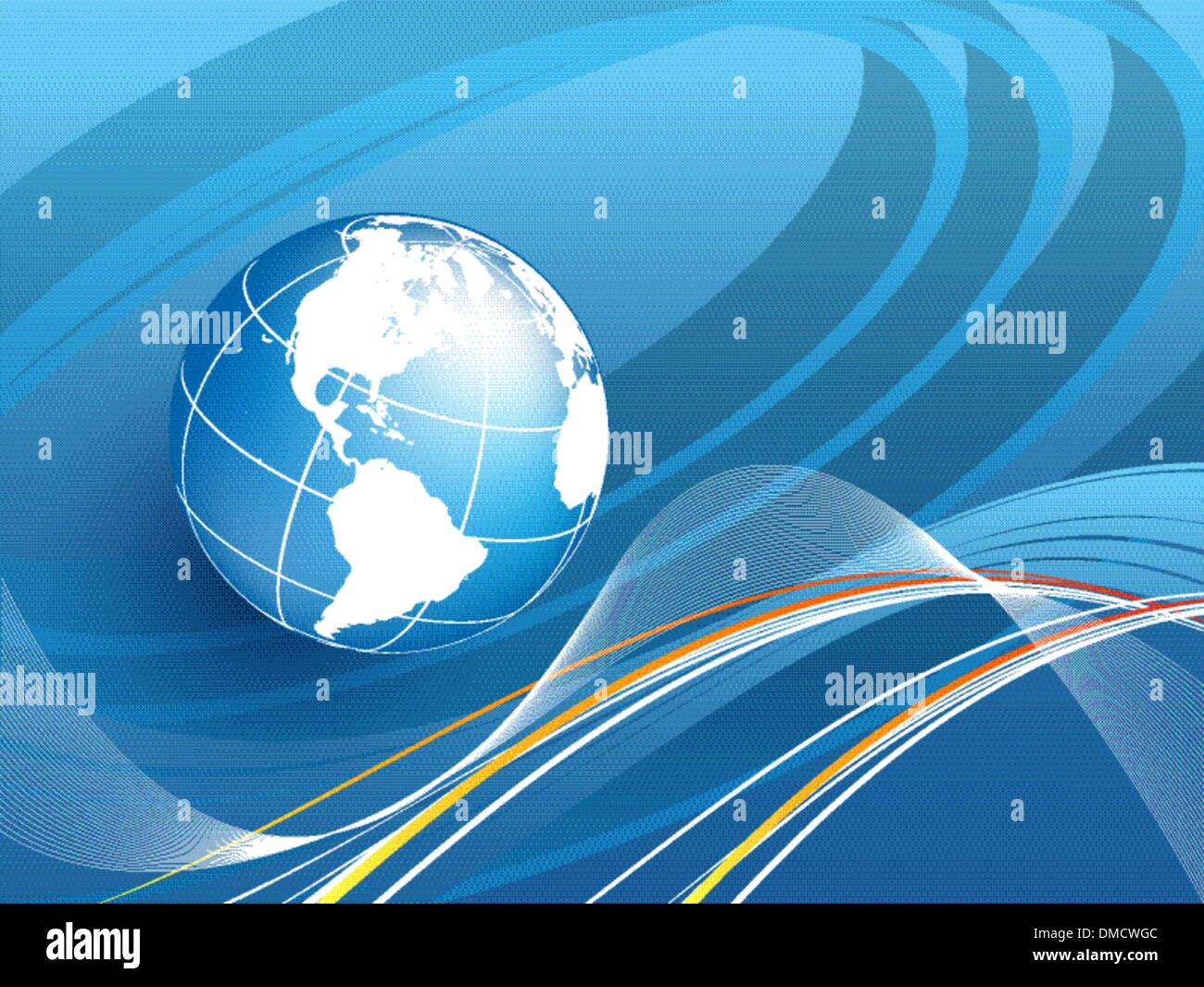 wavy lines with copy space. Eps10 Stock Vector Image & Art - Alamy
