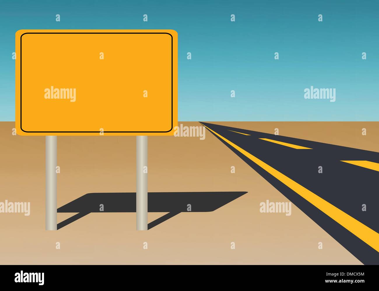 Blank road hi-res stock photography and images - Alamy