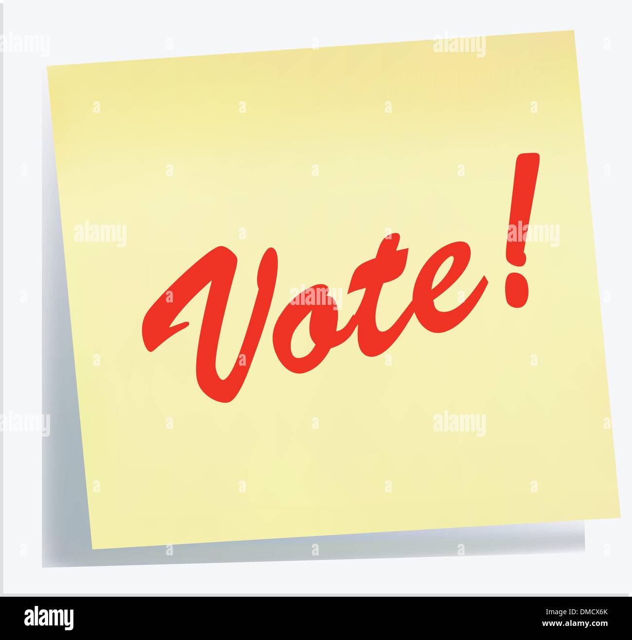 Text on sticky note Stock Vector Images - Alamy