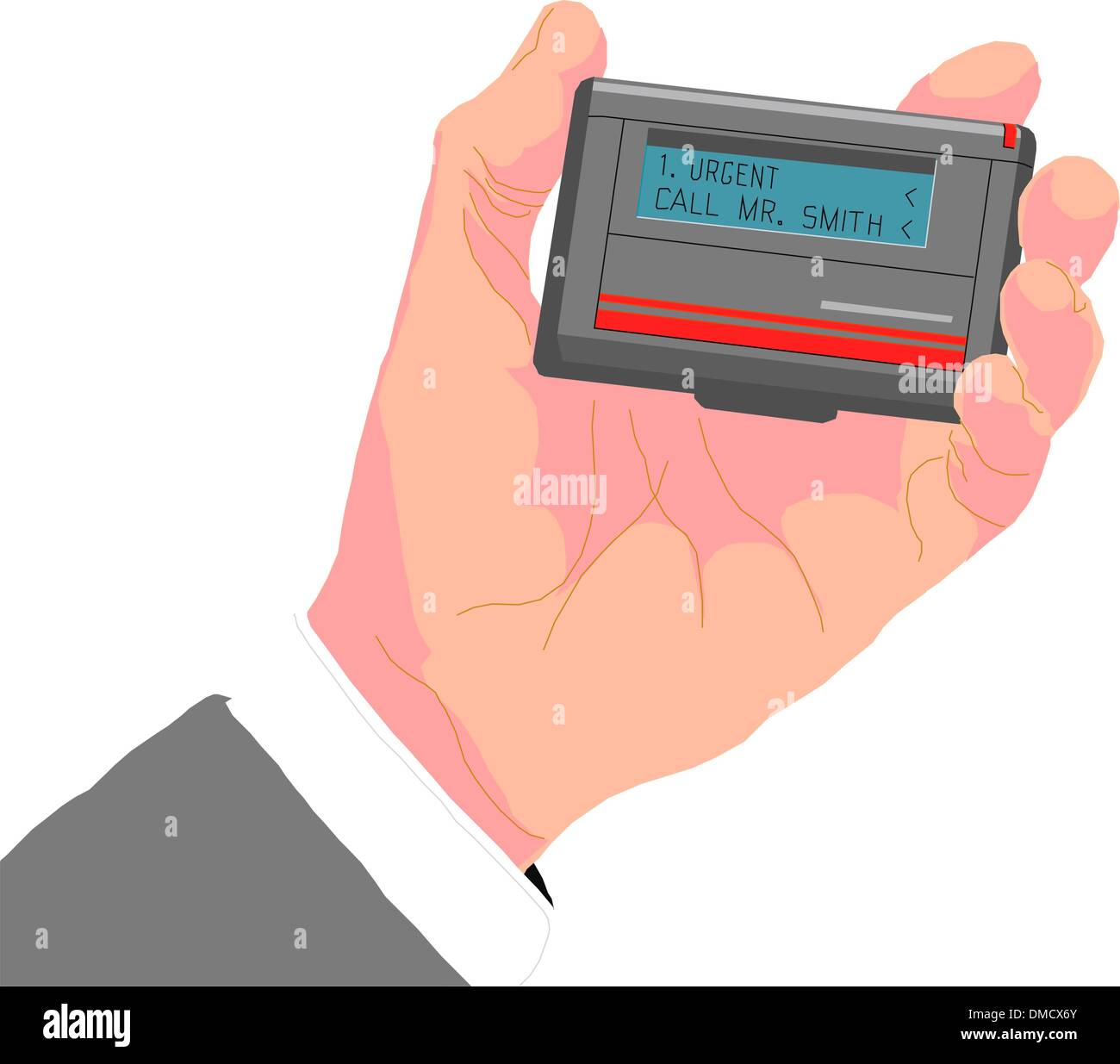 Pager vector vectors hi-res stock photography and images - Alamy
