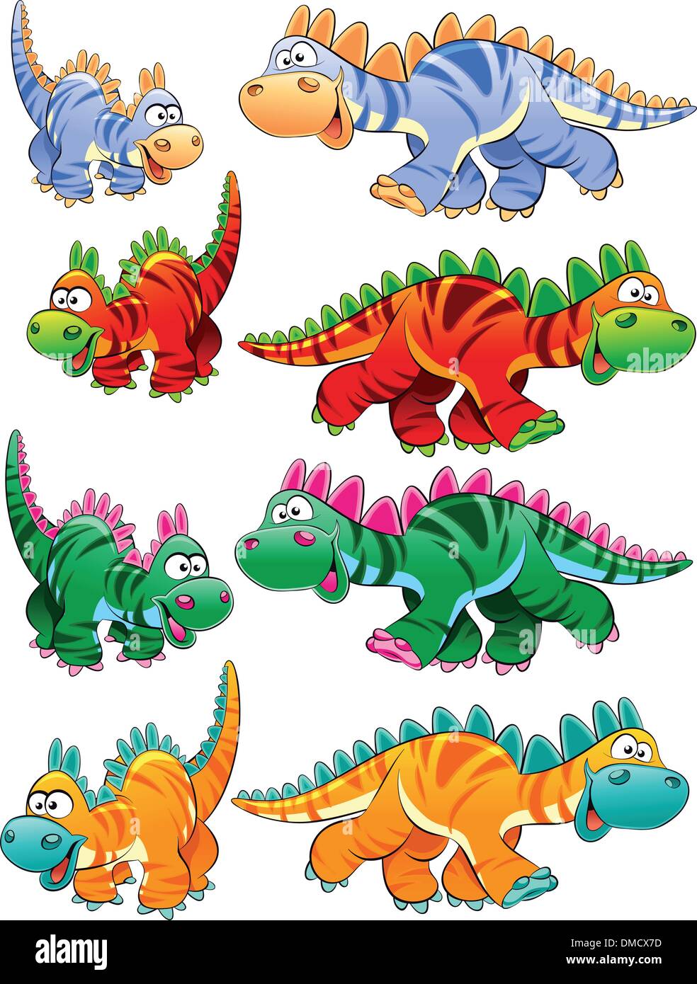 Types of dinosaurs Stock Vector Image & Art - Alamy