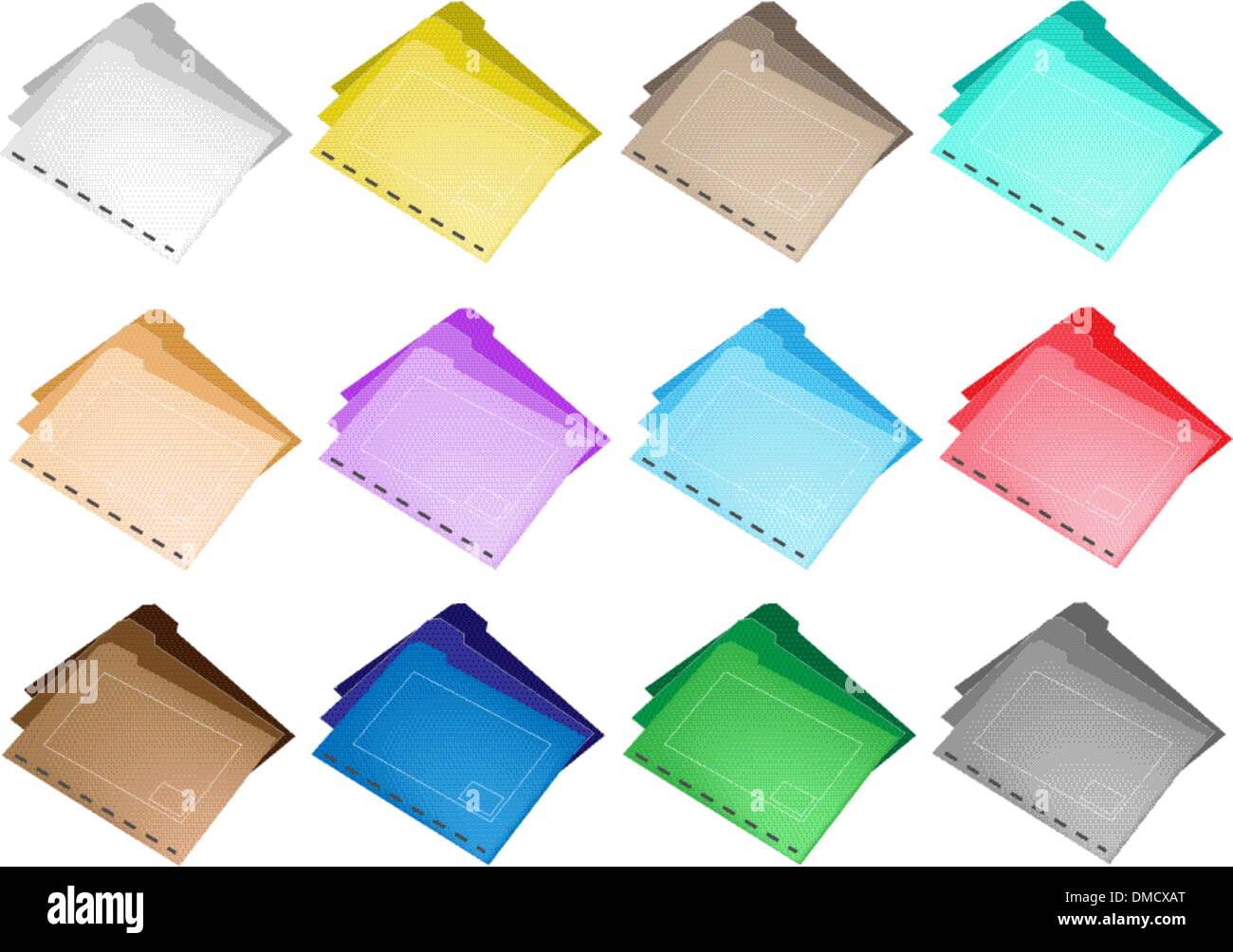 Folder tabs file Stock Vector Images - Alamy