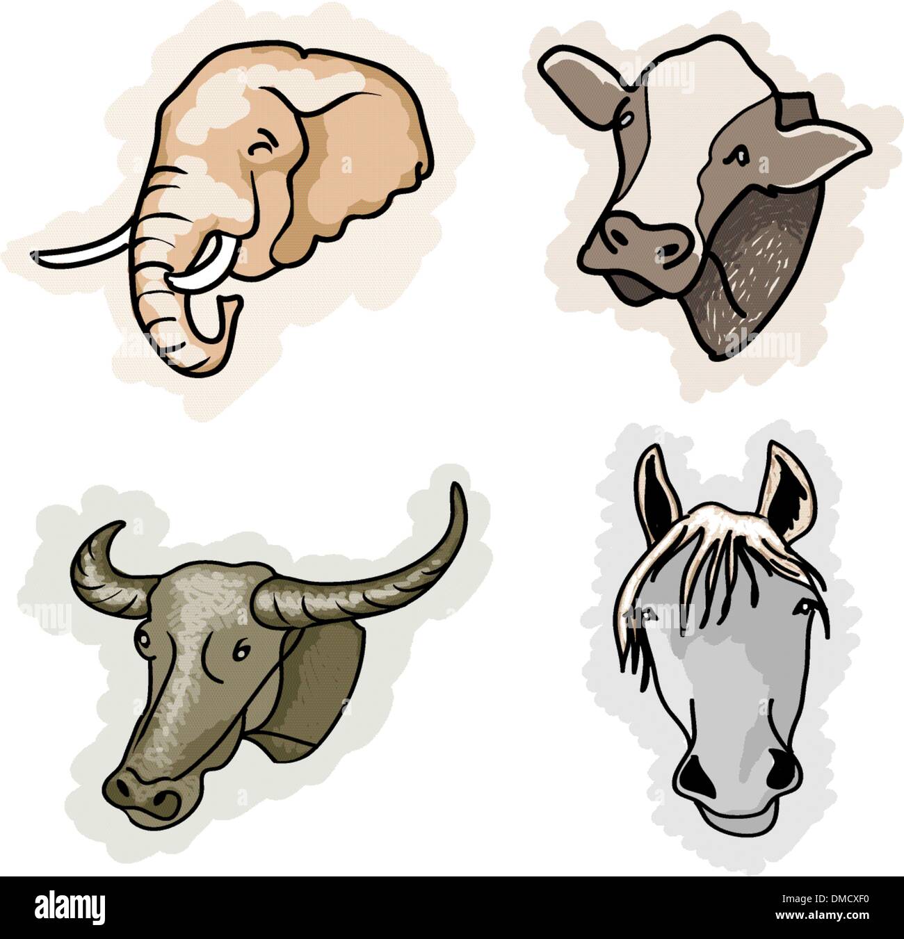 A cape buffalo Cut Out Stock Images & Pictures - Alamy