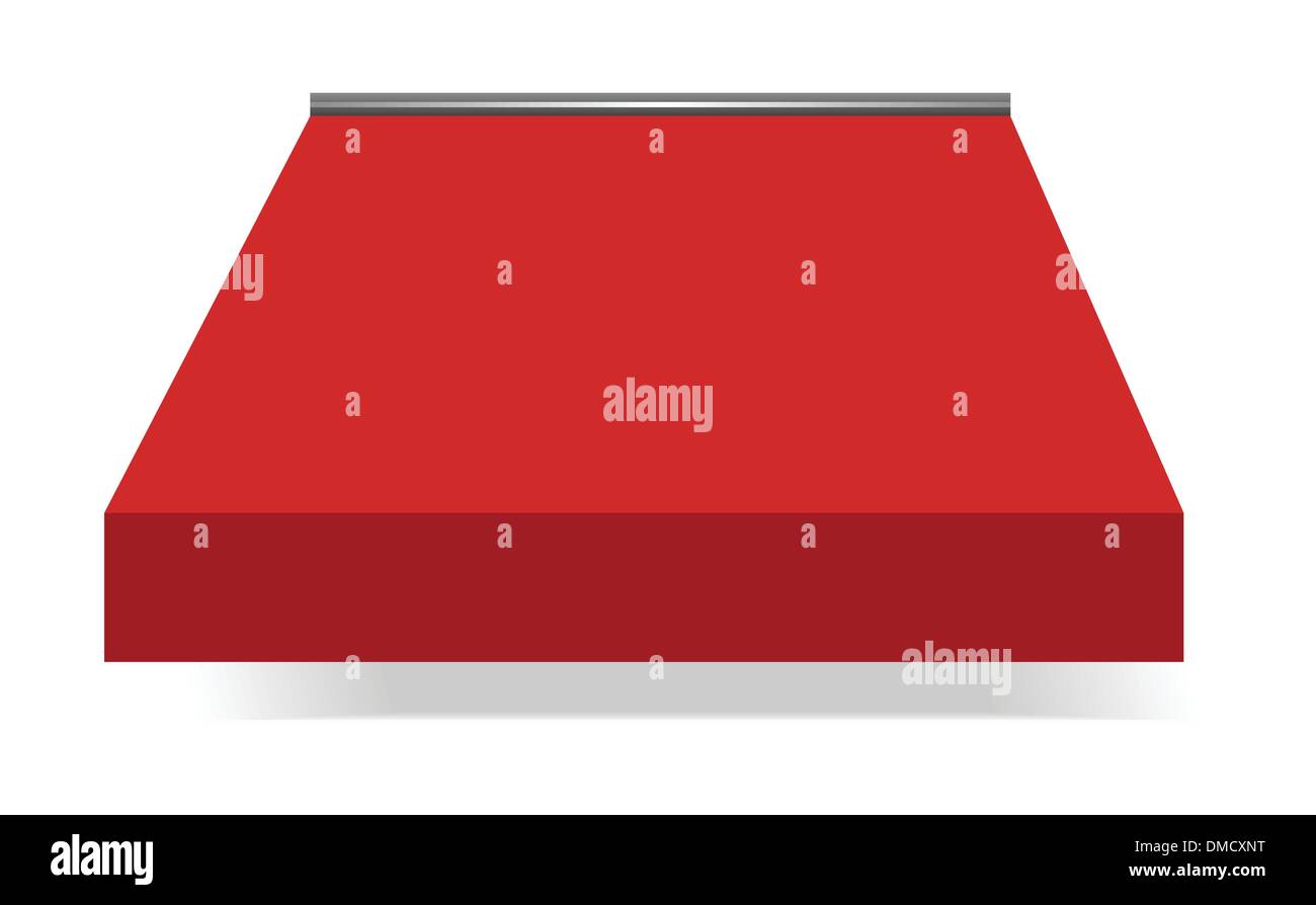 Red and white awning hi-res stock photography and images - Alamy