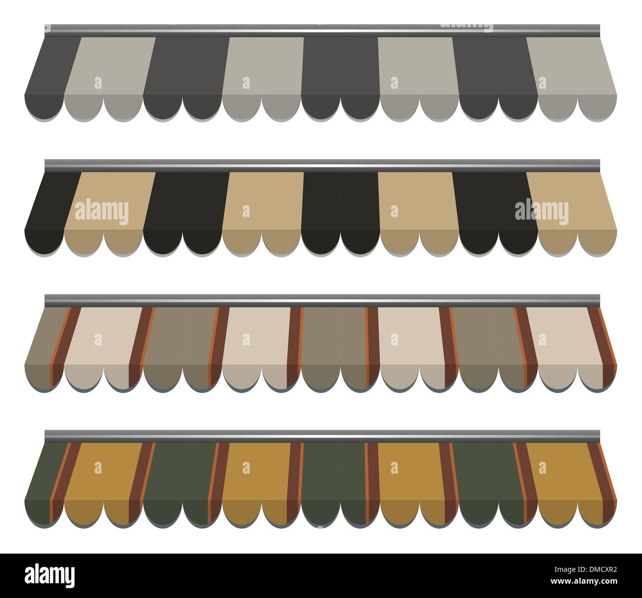 Woodland border vector Cut Out Stock Images & Pictures - Alamy