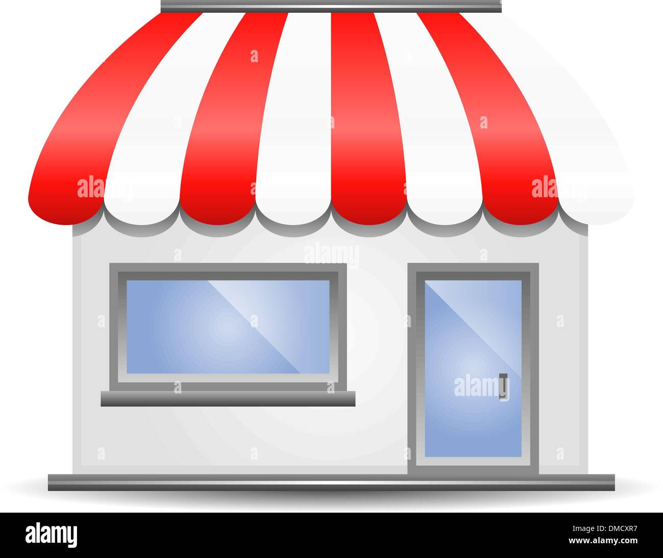 Red door corner store hi-res stock photography and images - Alamy