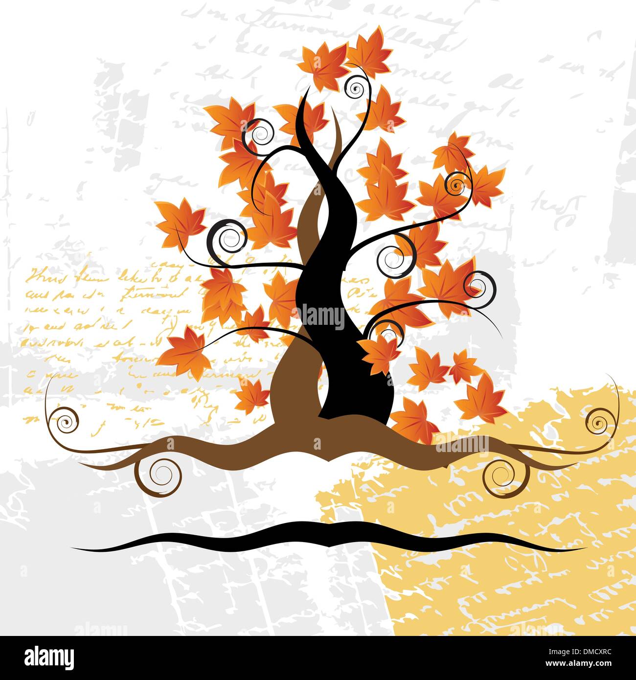 Curled grass Stock Vector Images - Alamy