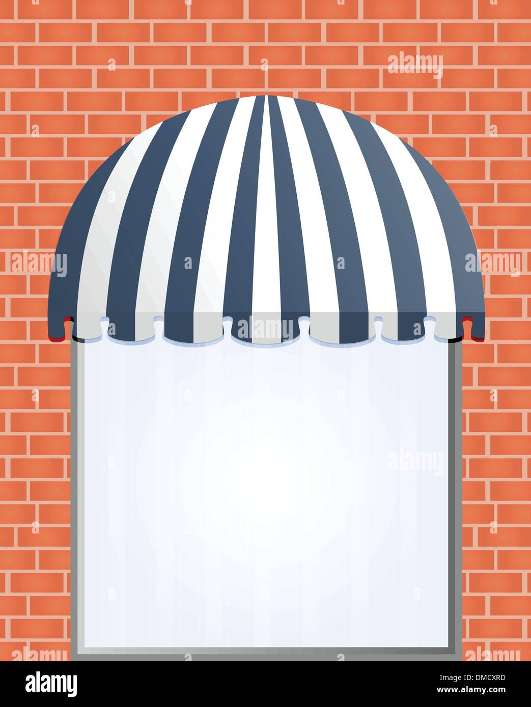 Storefront Awning in blue Stock Vector Image & Art - Alamy