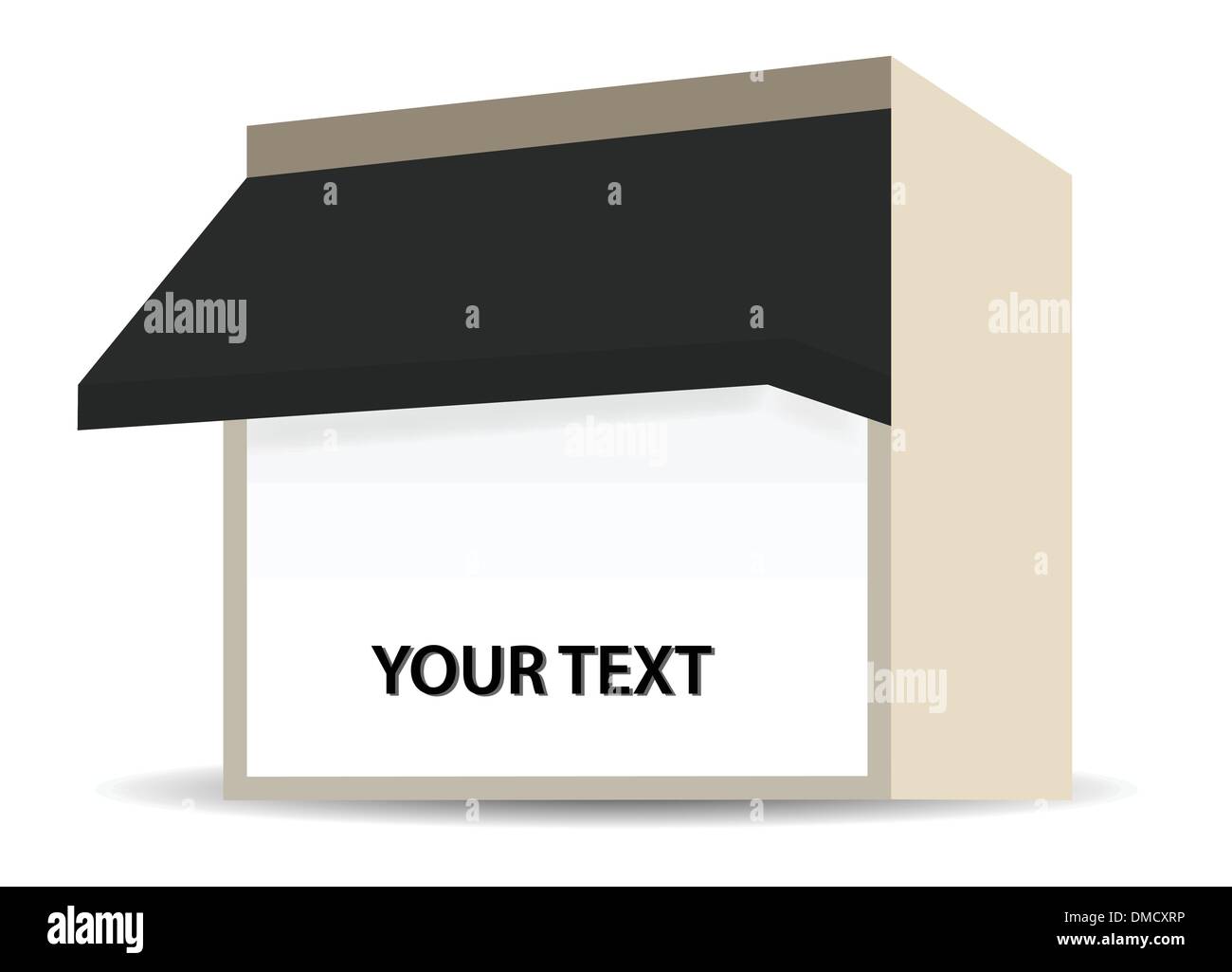 Storefront Awning in black Stock Vector Image & Art - Alamy