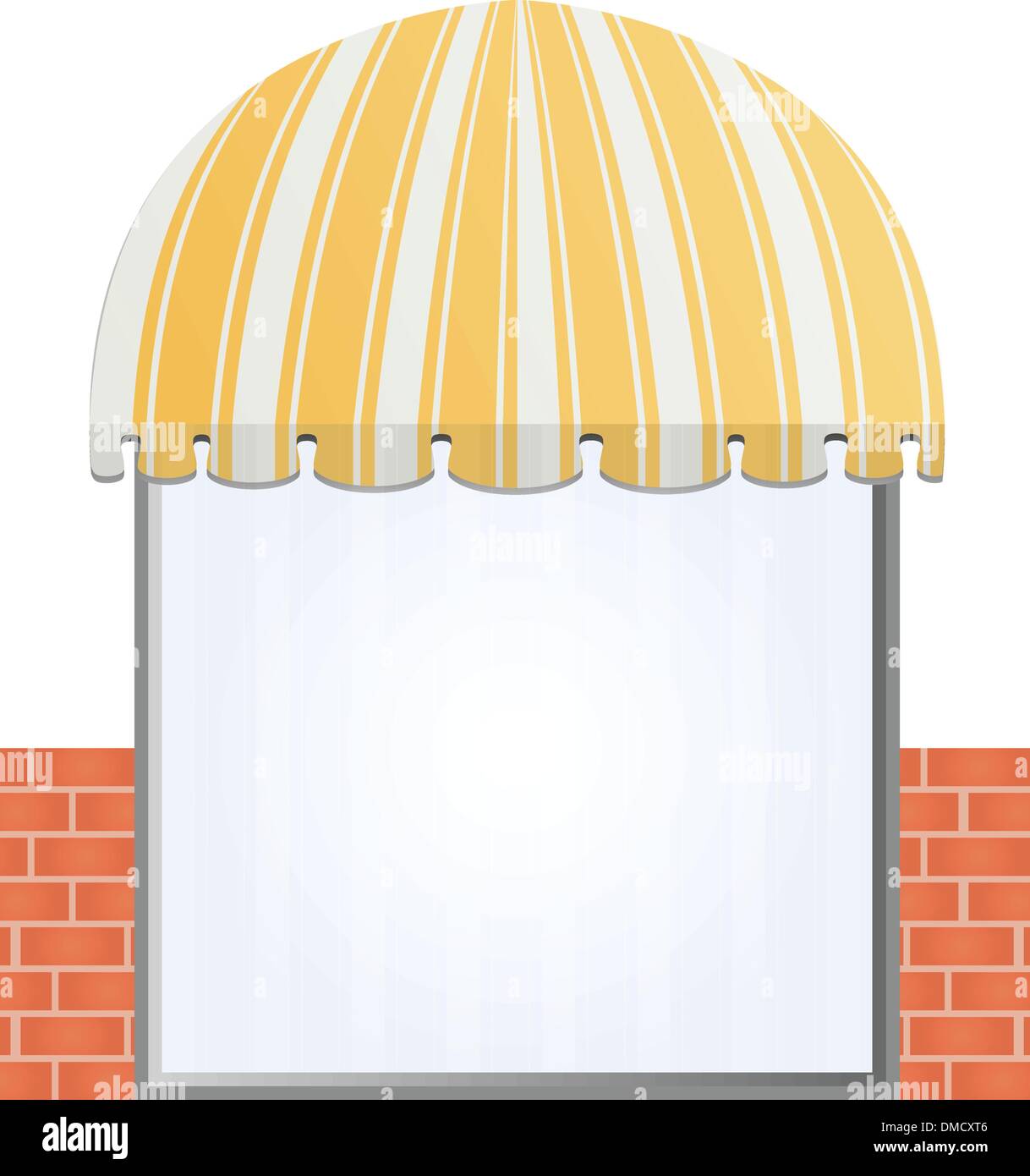 Storefront Awning in yellow Stock Vector Image & Art - Alamy