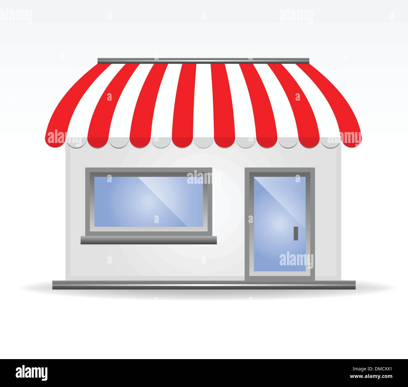 Storefront Awning in red Stock Vector Image & Art - Alamy