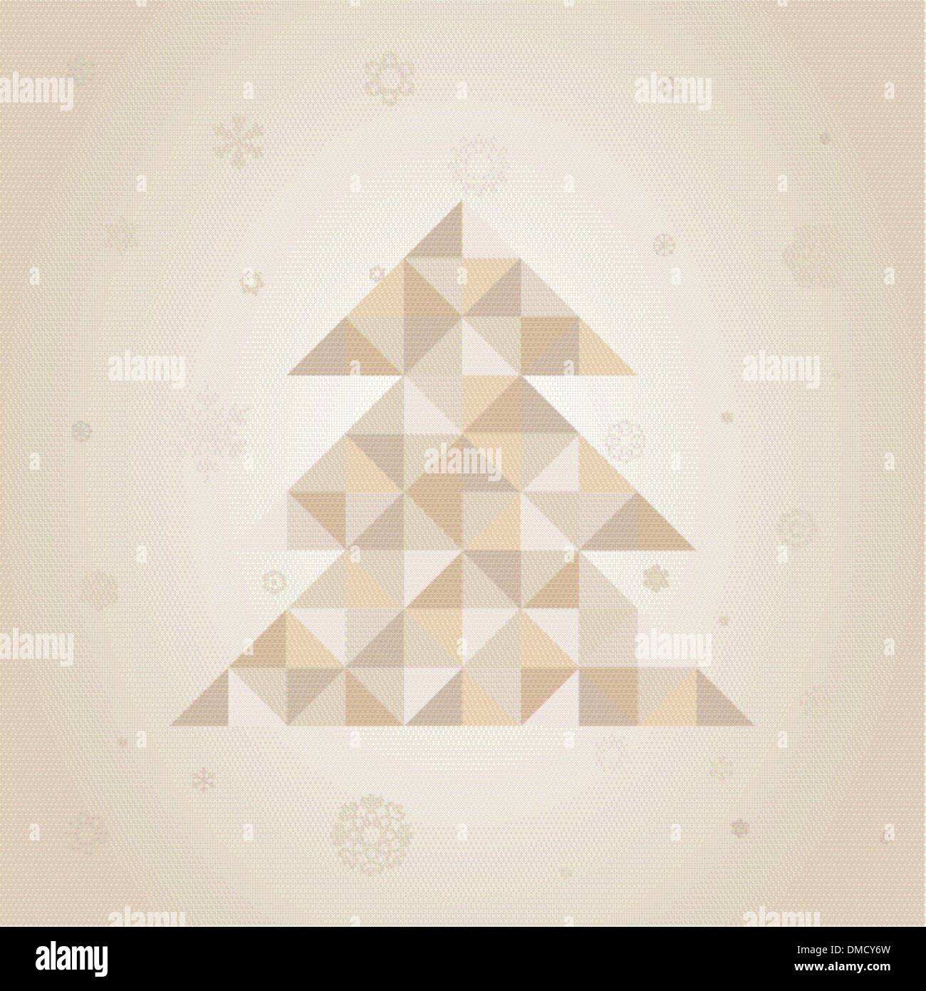 Christmas tree a triangle Stock Vector Image & Art - Alamy