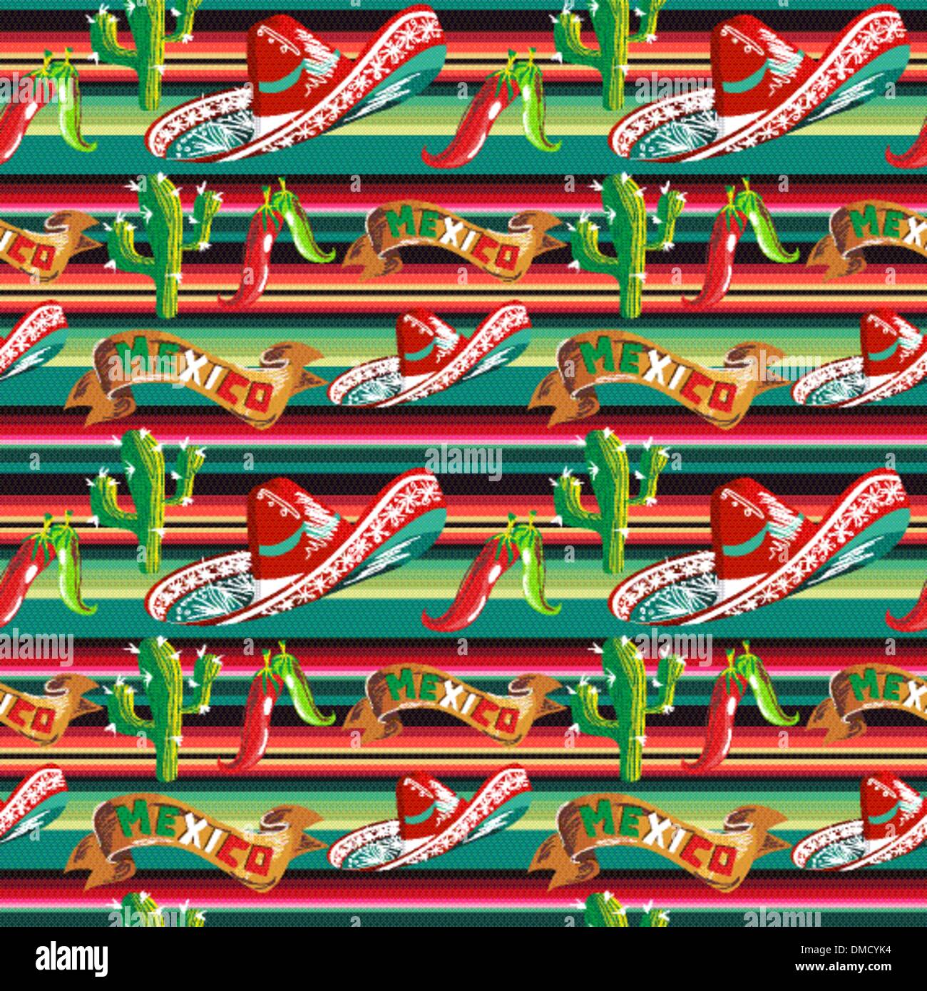 Mexican typical pattern Stock Vector Image & Art - Alamy