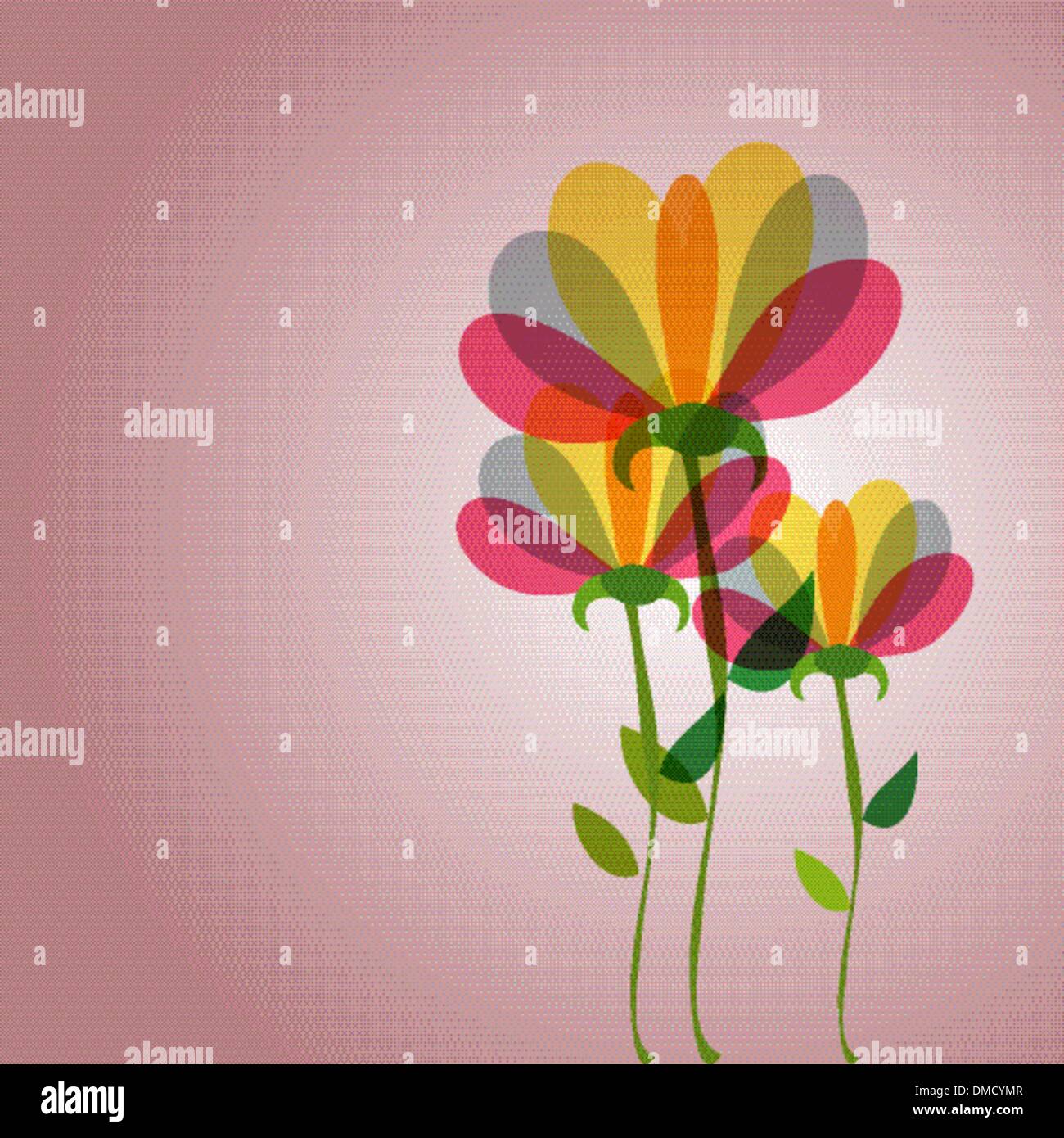 Cute transparency flowers Stock Vector Image & Art - Alamy