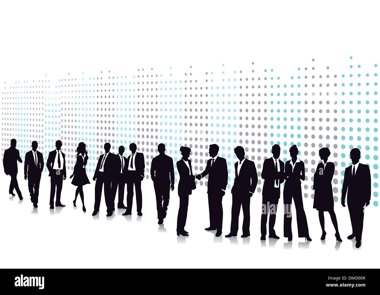 Business men teamwork concept Stock Vector Images - Alamy