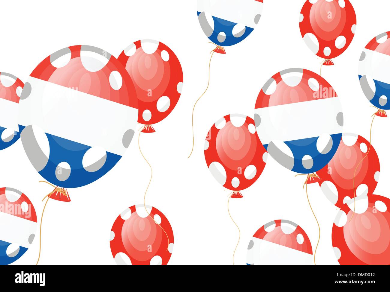 flag of France in balloon shape Stock Vector Image & Art - Alamy