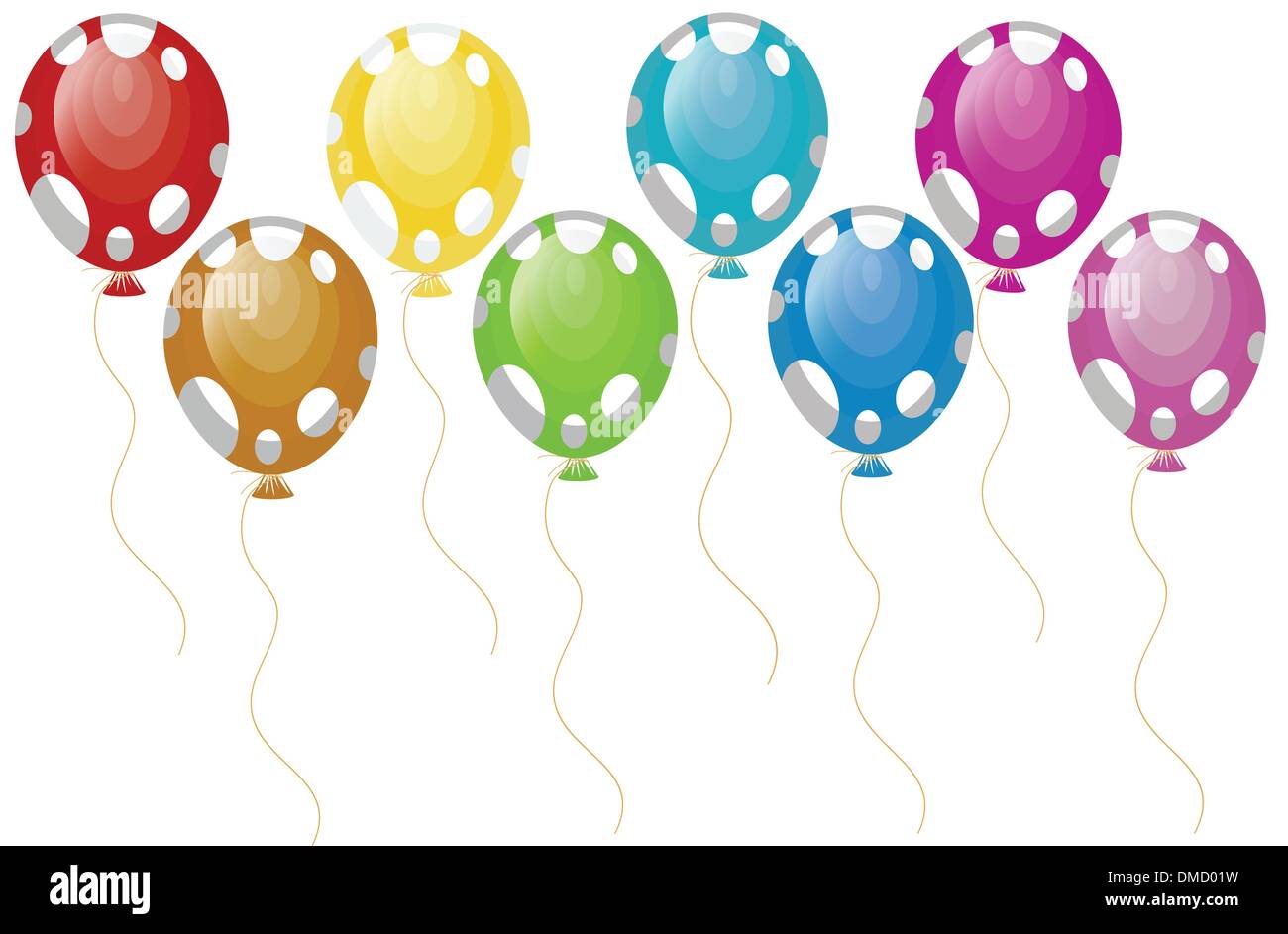 Floating Balloons Stock Vector Images - Alamy