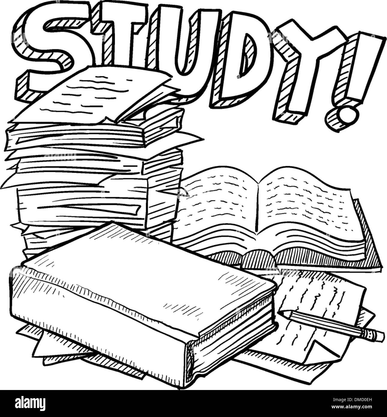Final exam vector vectors hi-res stock photography and images - Alamy