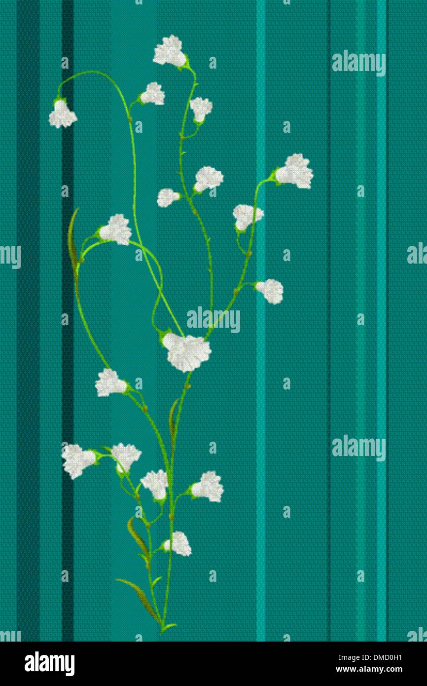 Spring floral backdrop Stock Vector Images - Alamy