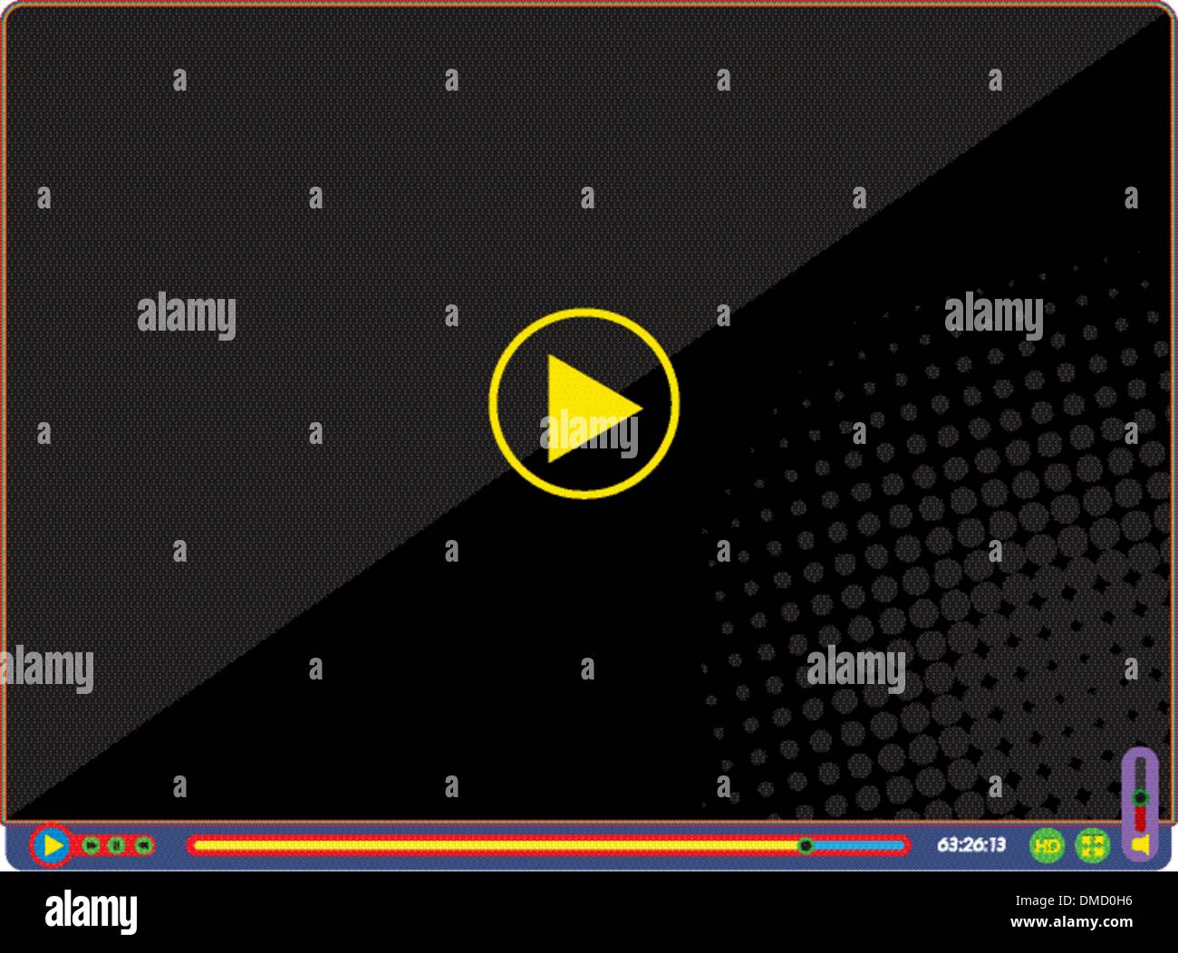 Video website Stock Vector Images - Alamy