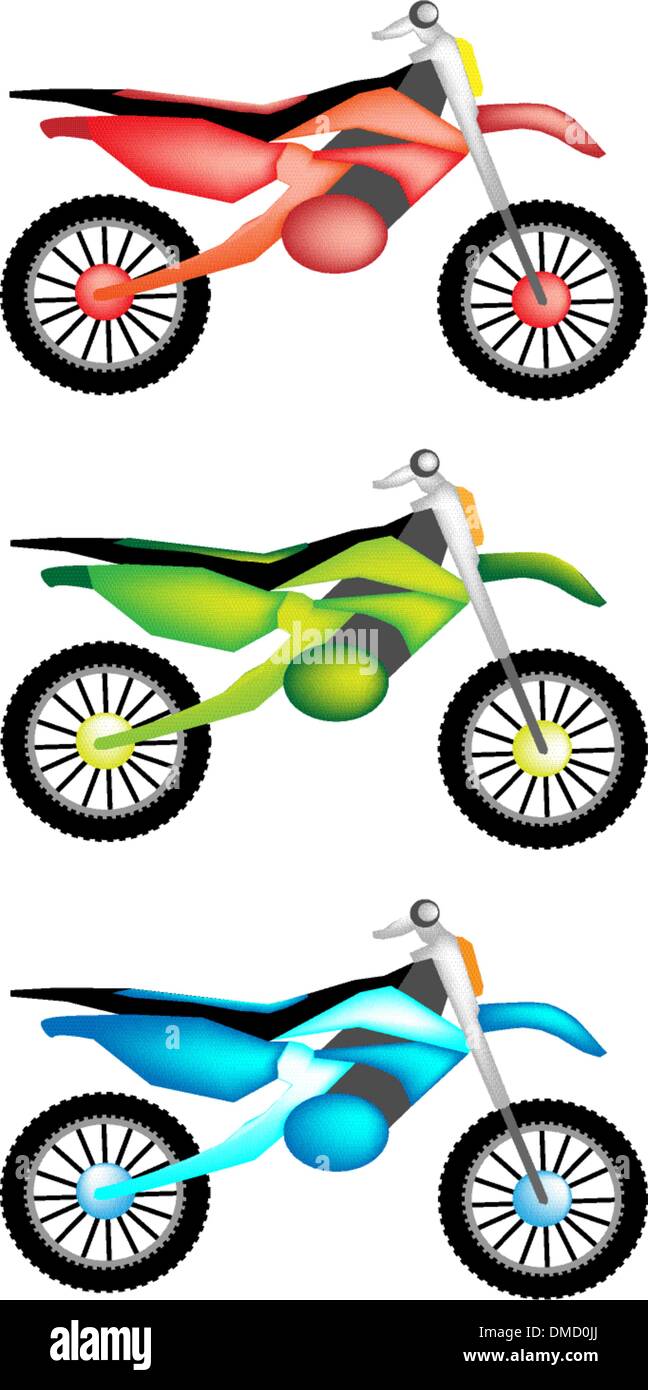 Motorized cycle Stock Vector Images - Alamy