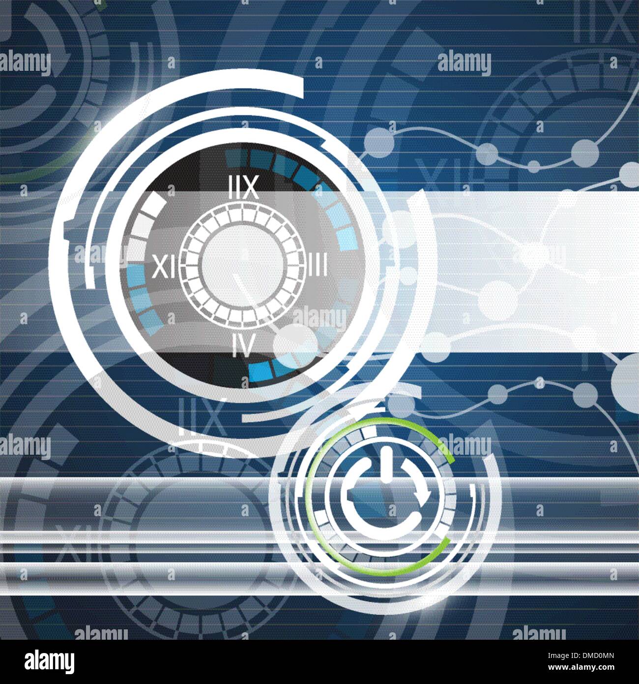 Abstract vector and technology background Stock Vector Image & Art - Alamy