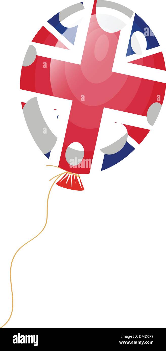 balloon of United Kingdom flag Stock Vector Image & Art - Alamy