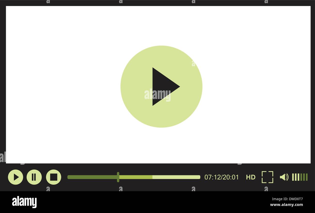 Video web Stock Vector Images - Alamy