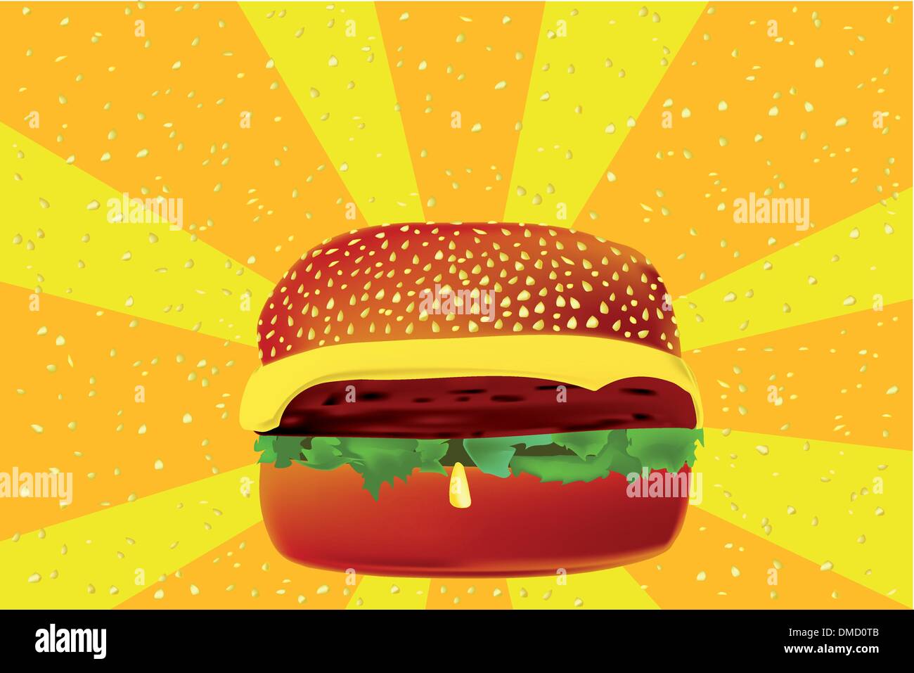 Cheeseburger drawing hi-res stock photography and images - Alamy