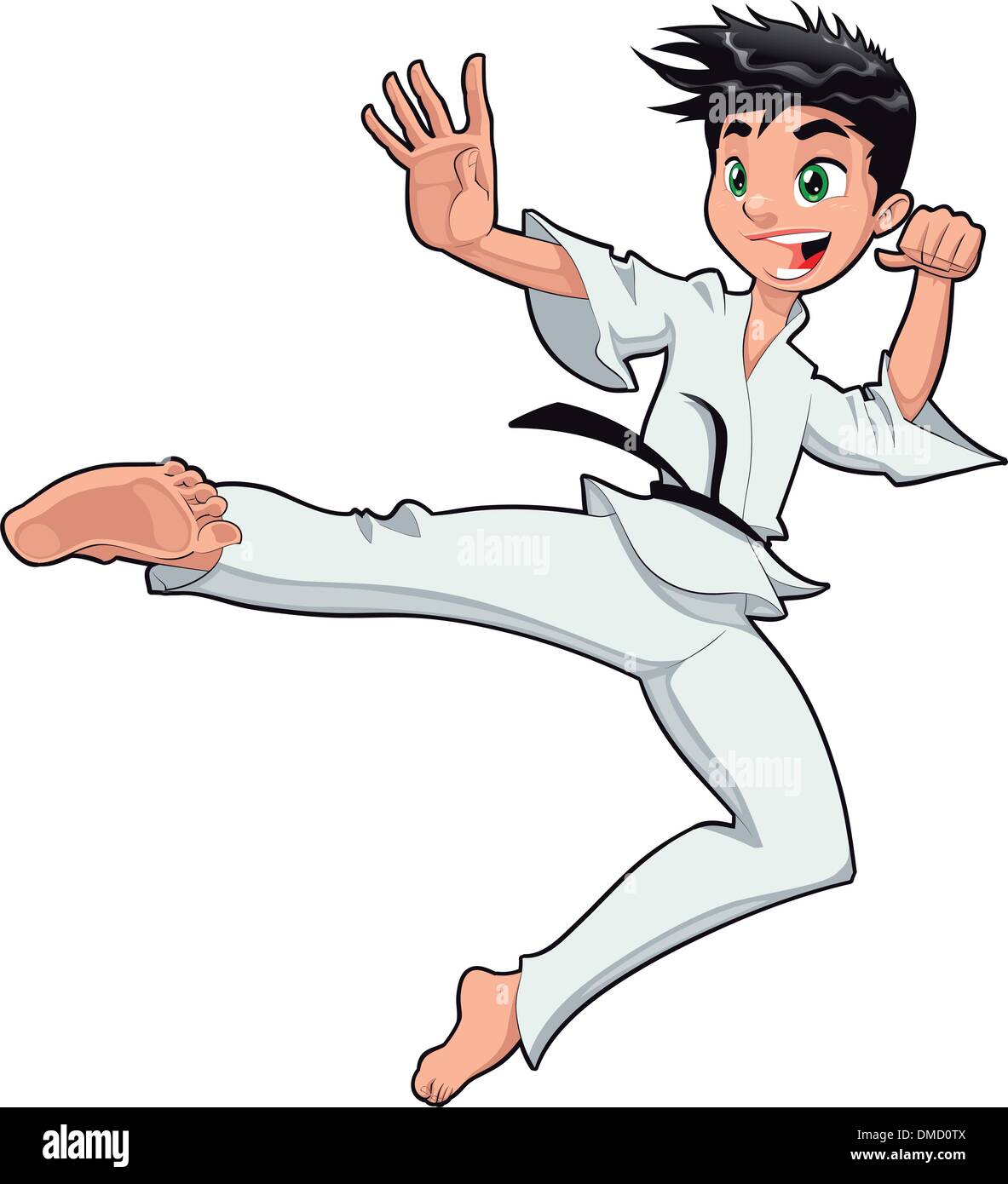Karate Cartoon Stock Photos & Karate Cartoon Stock Images - Alamy