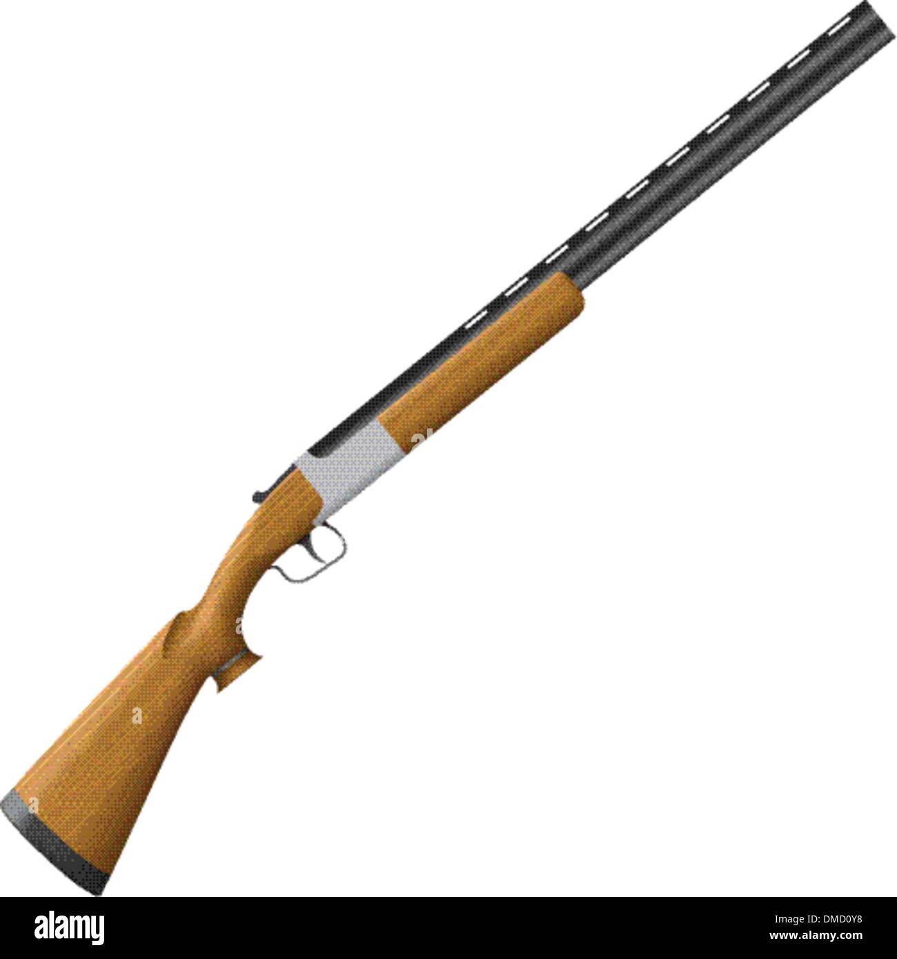 Gun shotgun vector vectors hi-res stock photography and images - Alamy