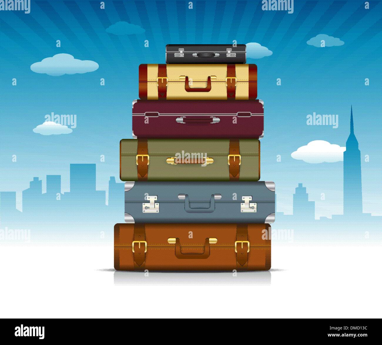 Black traveler Stock Vector Images - Alamy