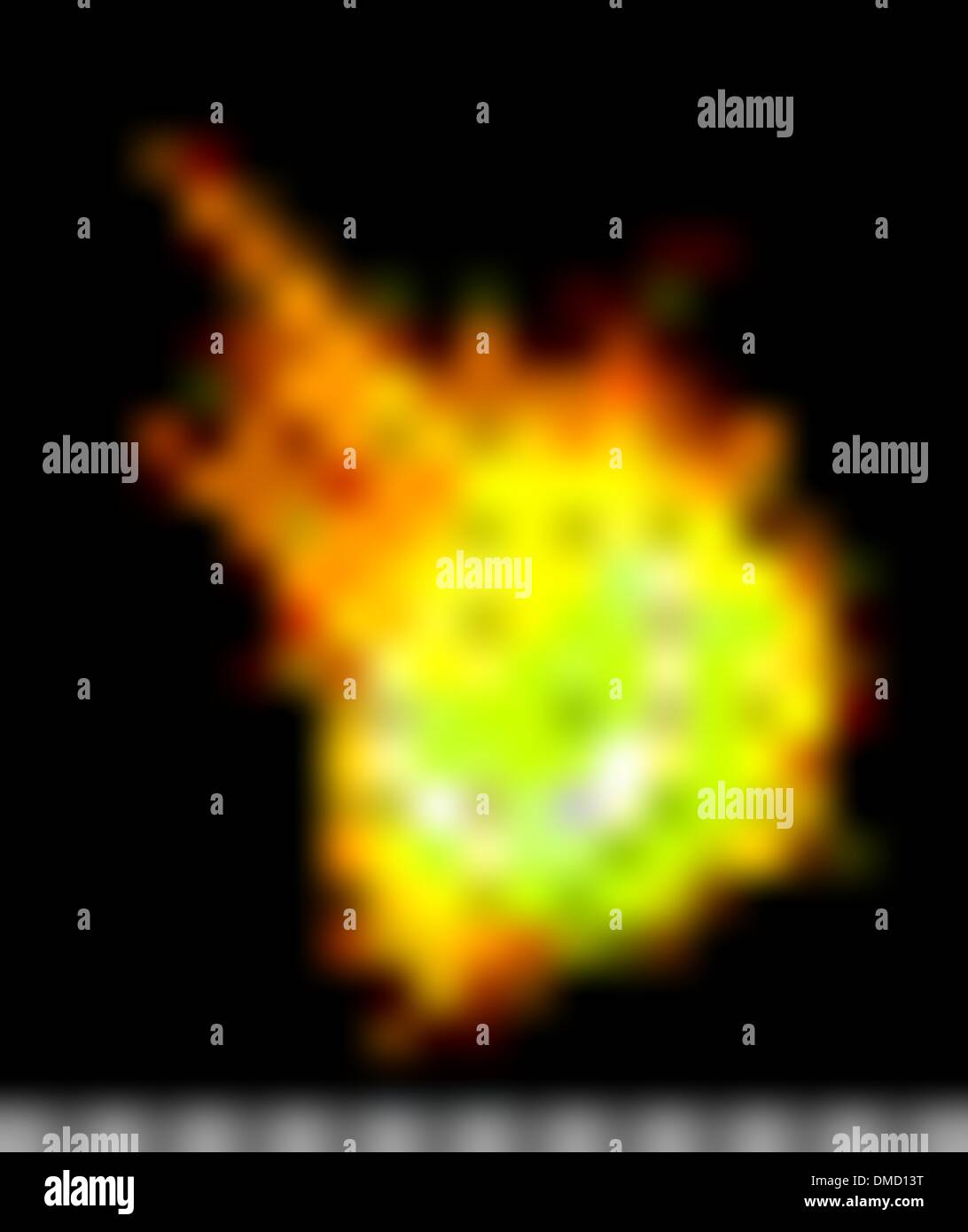 Tennis ball on fire hi-res stock photography and images - Alamy