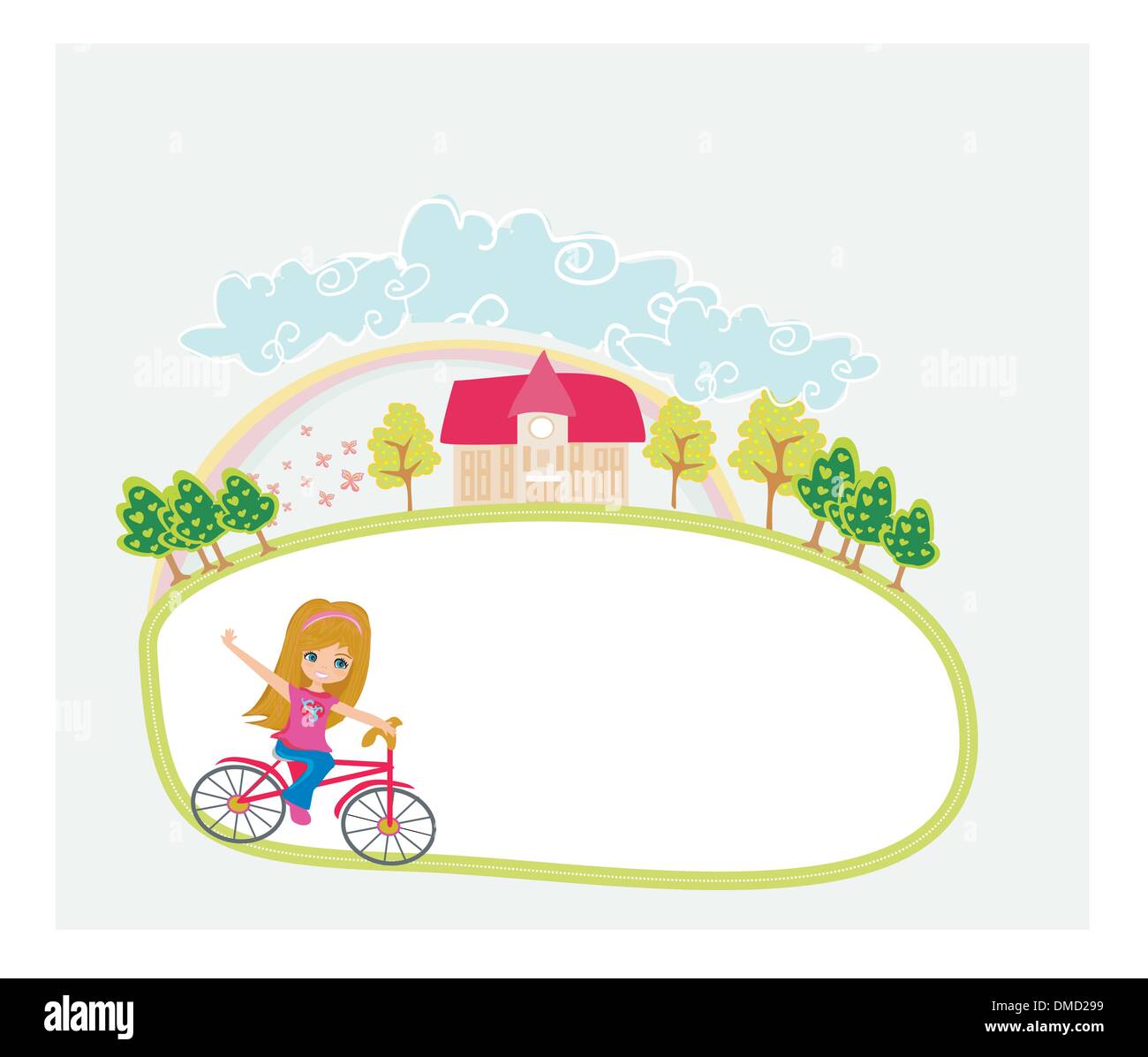 Abstract beach bike Stock Vector Images - Alamy