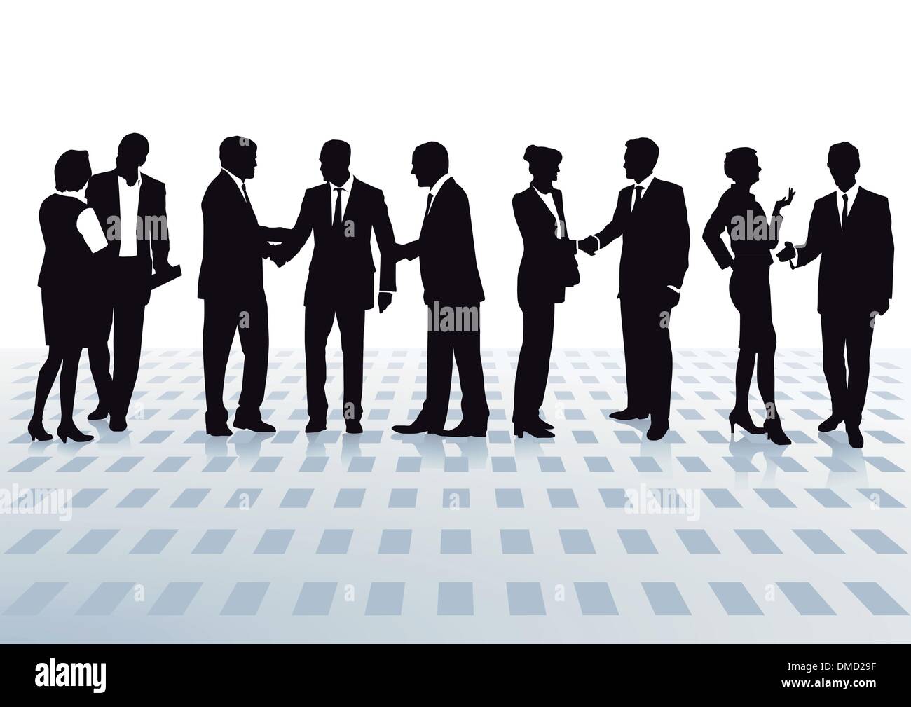 Leadership reception Stock Vector Images - Alamy