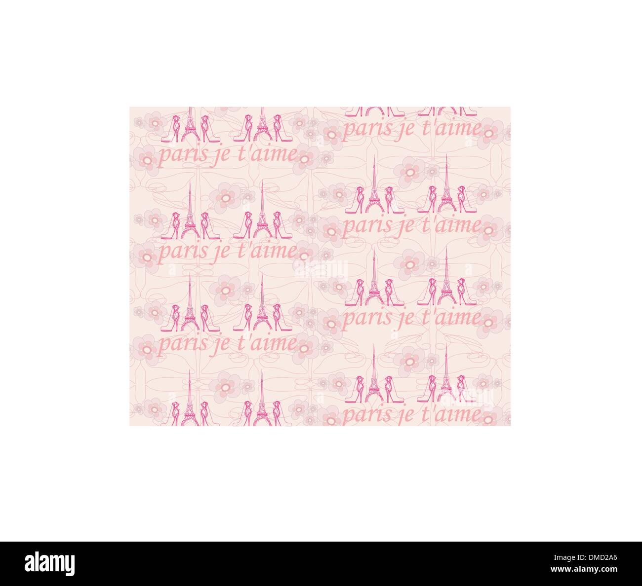 French fashion Stock Vector Images - Alamy