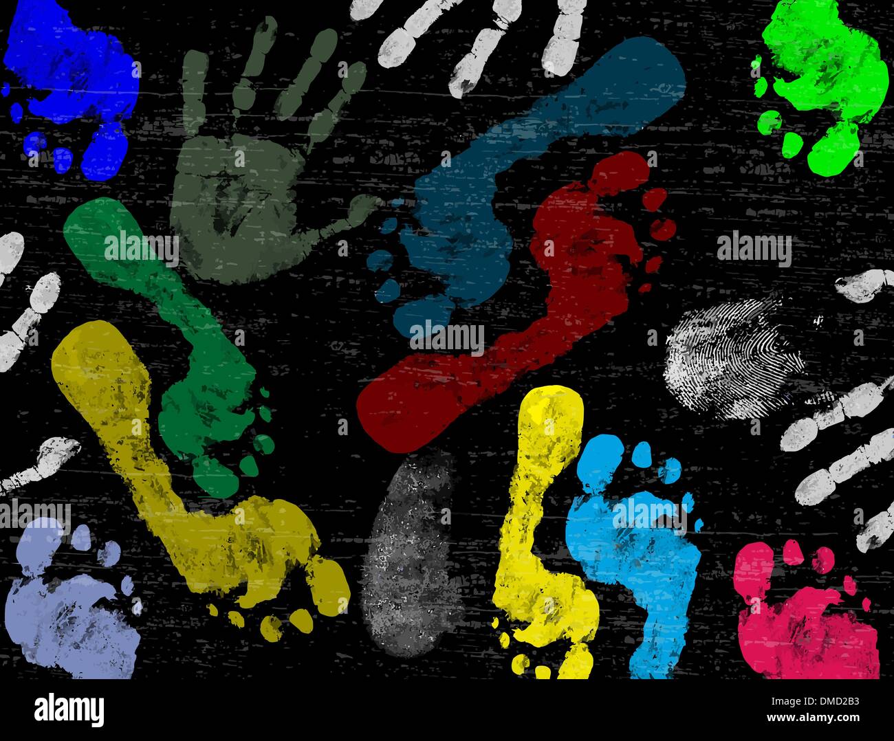 Child foot isolated Stock Vector Images - Alamy
