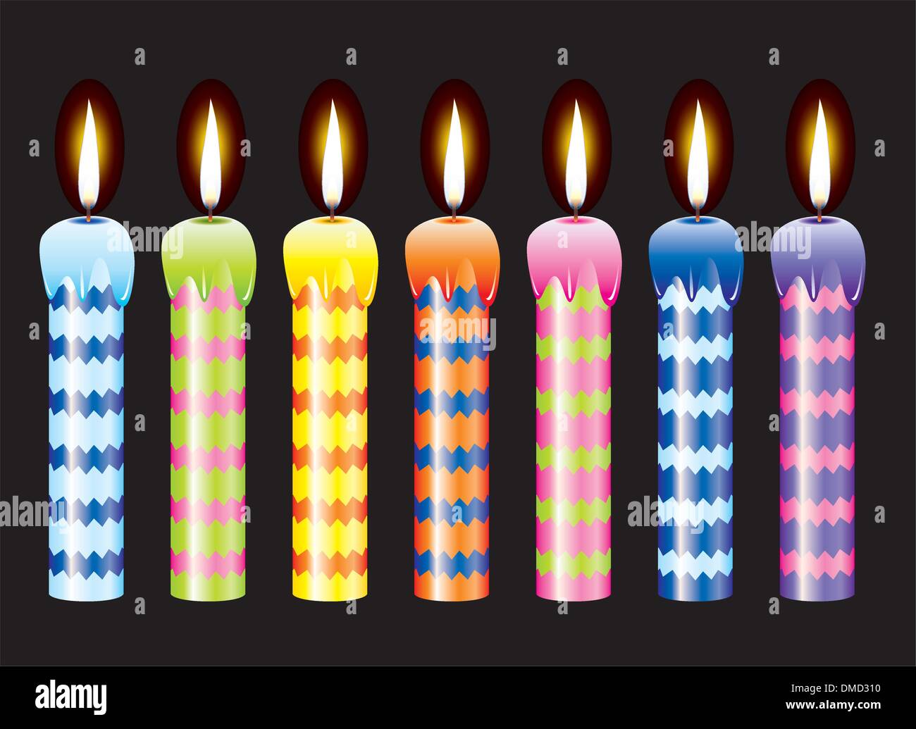 vector candles Stock Vector Image & Art - Alamy