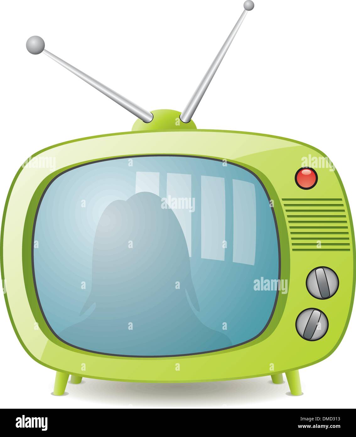 vector tv set Stock Vector Image & Art - Alamy